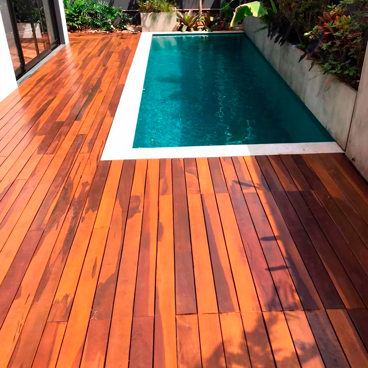 DECK DE MADEIRA MACIÇA IPÊ STANDER DURALLE - Madel