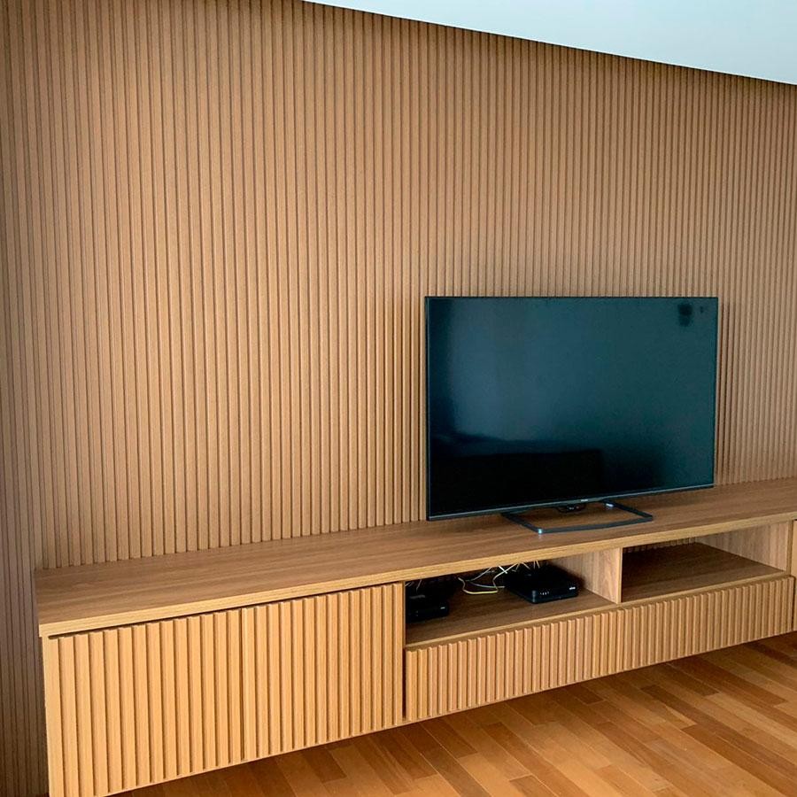 PAINEL RIPADO MDF FREIJÓ REAL DURALLE - Madel