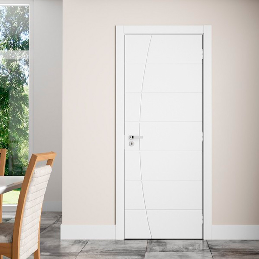 PORTA DE MADEIRA MDP PRONTA BELLA - Madel