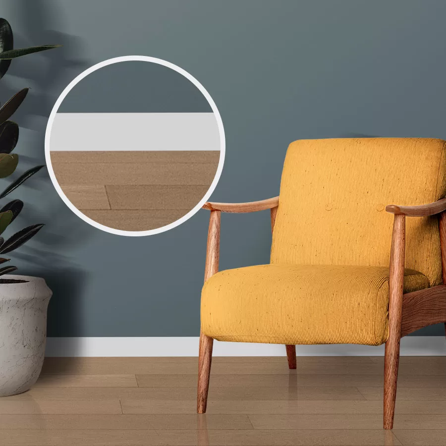 RODAPÉ DE WPC 1 FRISO DURALLE - Madel